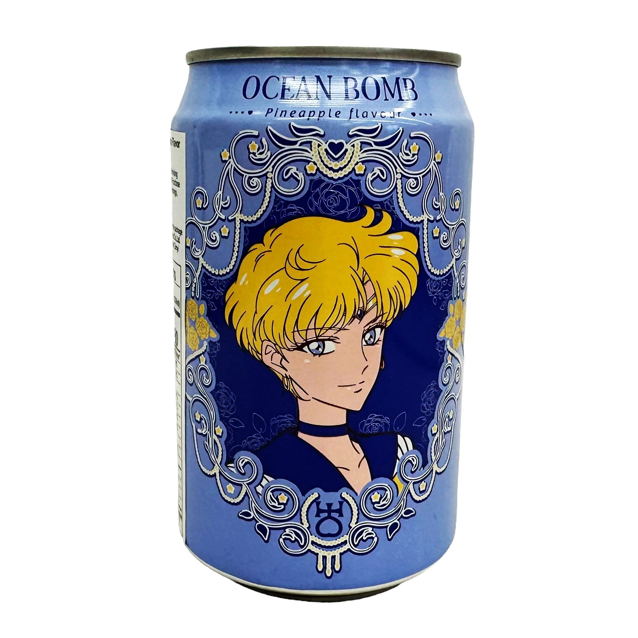 Ocean Bomb Bevanda Frizzante Gusto Ananas Sailor Moon (Uranus) 330ML ...